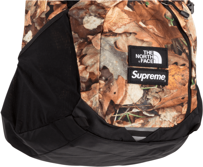 Download North Face X Supreme 16ss Medium Backpack Hiking Camping ...