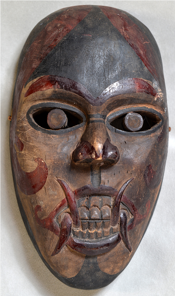 Download Transparent Dayak Demon Mask - Mask - PNGkit