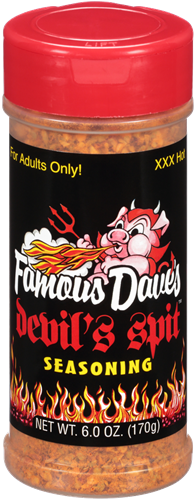 Download Devils Spit Seasoning - Famous Dave's Bbq Sauce, Devil's Spit ...