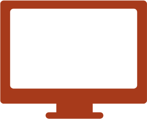 Download Orange Tv Icon - Television - Full Size PNG Image - PNGkit