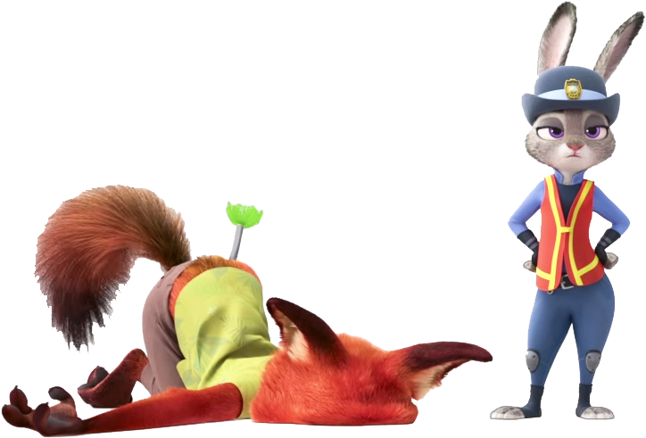 Download Disney Transparent Zootopia - Disney Zootopia Traffic Police ...