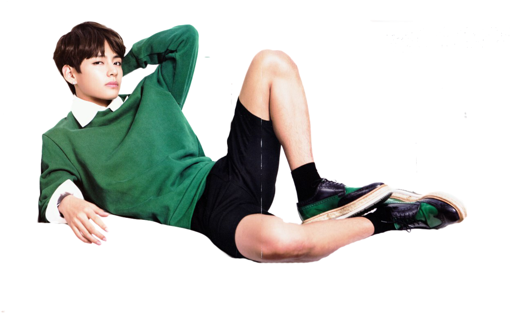 Download Transparent Taehyung - Bts 10 Star Magazine - PNGkit