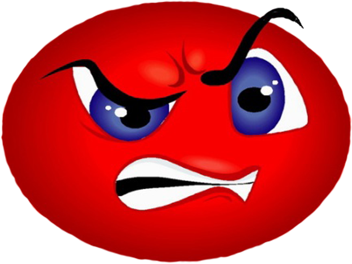 Download “be Angry, And Do Not Sin” - Angry Smiley Face - Full Size PNG ...