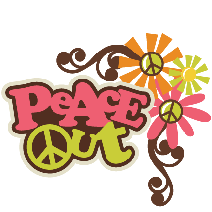 Download Peace Out Svg Scrapbook Title Peace Sign Svg File Flower ...
