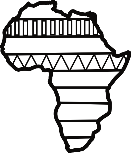 Download African Art Black And White - Full Size PNG Image - PNGkit