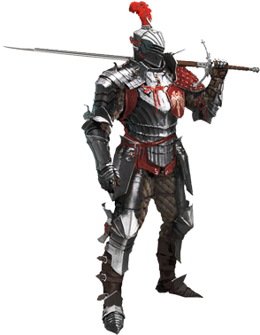 Download Just " - Knight With Zweihander - Full Size PNG Image - PNGkit