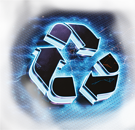 Download Waste Recycling Symbol - Emblem - Full Size PNG Image - PNGkit