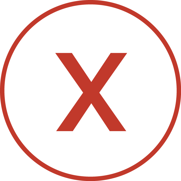 Download X - Circle - Full Size PNG Image - PNGkit