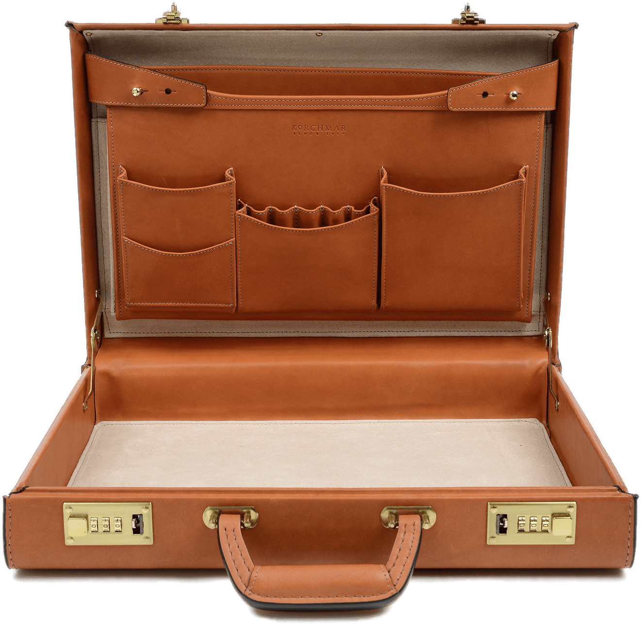Download Free Png Open Leather Briefcase Png Png Images Transparent - Leather Attache Case ...