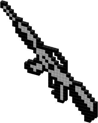 Download View Cursor On T-shirt - Minecraft M16 Png - Full Size PNG ...