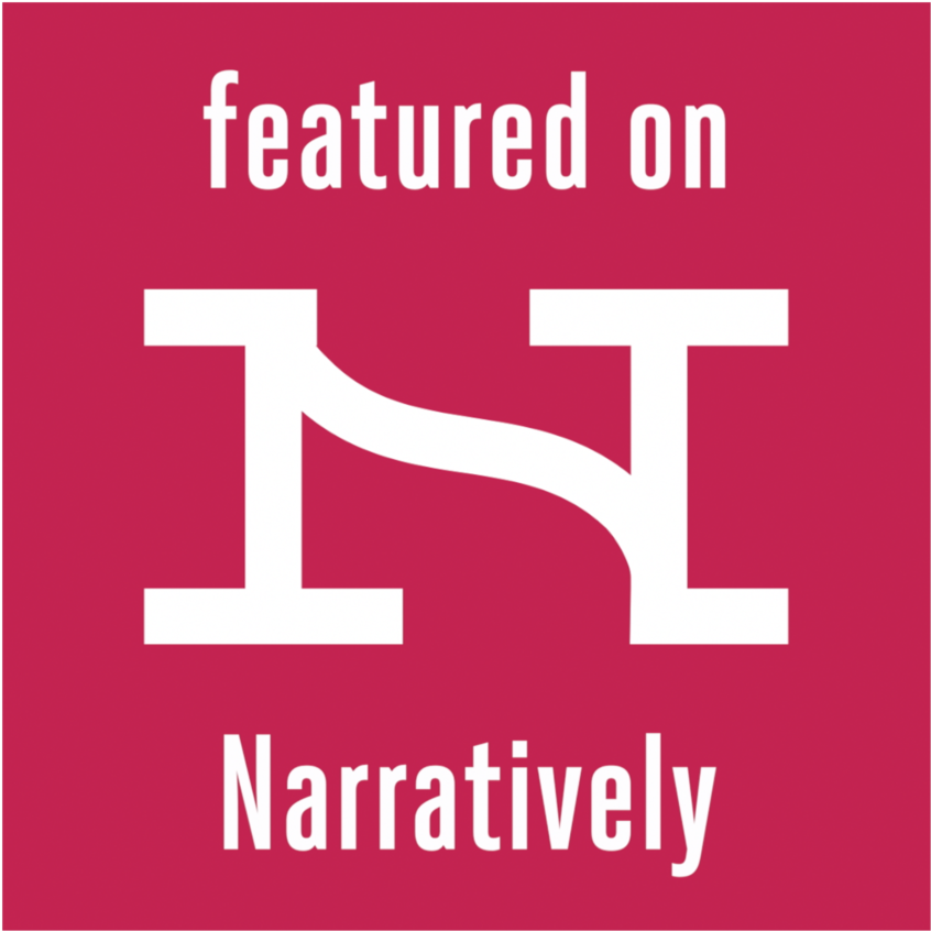 Download Featured On Narratively White Text Border - Portable Network Graphics - Full Size PNG ...