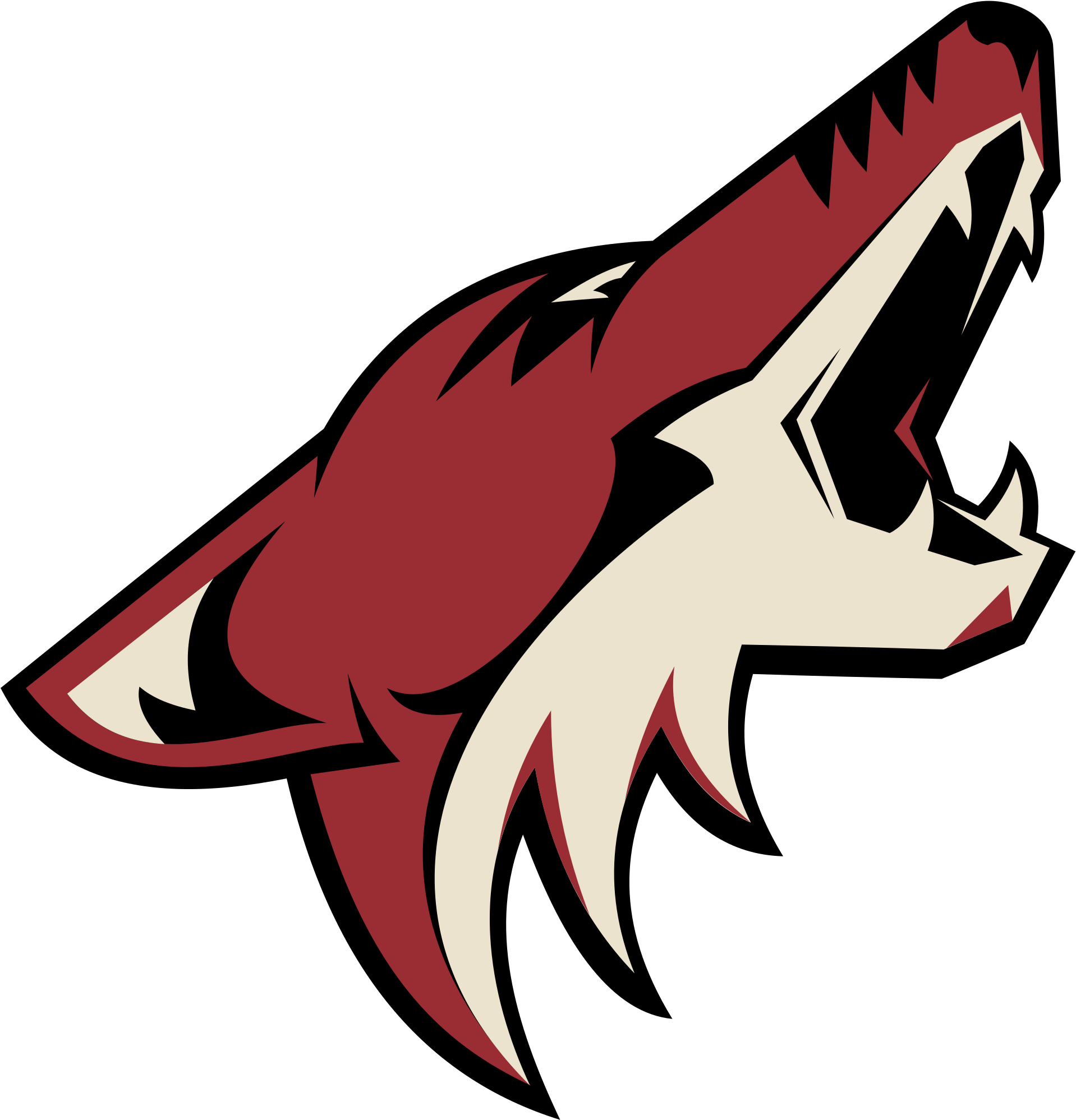 Download Phoenix Coyotes Logo Png Transparent - Arizona Coyotes Logo ...