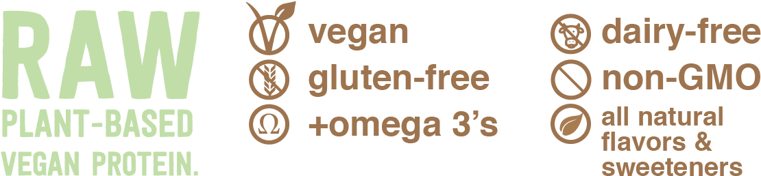 Download Vegan-protein - Plant Based Protein Logo - Full Size PNG Image ...
