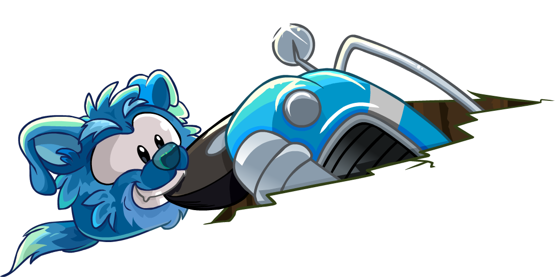 Blue Border Collie Puffle