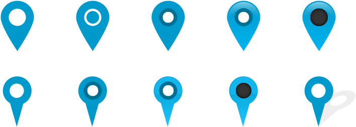 Download Vector Transparent Free Map Marker Pin Icons The Web - Google ...