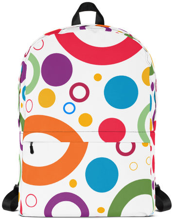 Download Vibrierende Kreise Und Tupfenmuster Kissen - Full Size PNG ...