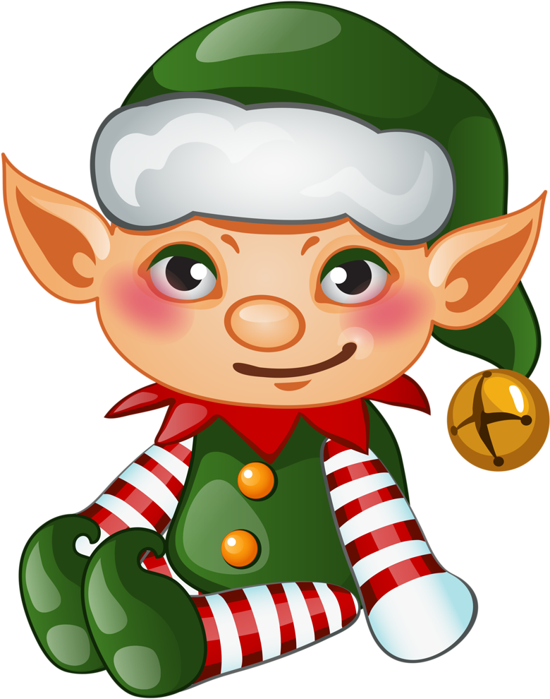 Download Elf Clipart Transparent Background - Elves Christmas Png ...