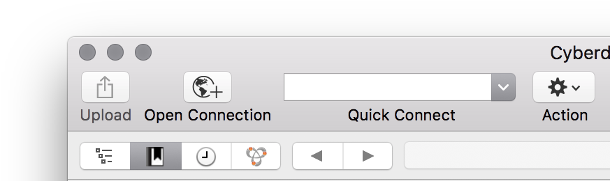 Download Toolbar Upload - Cyberduck - Full Size PNG Image - PNGkit