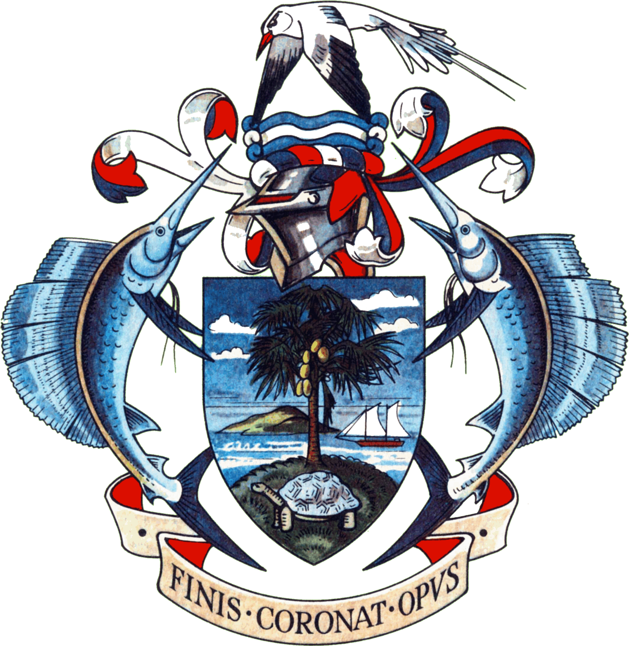 Download Coat Of Arms Of Seychelles - Seychelles Coat Of Arms - Full ...