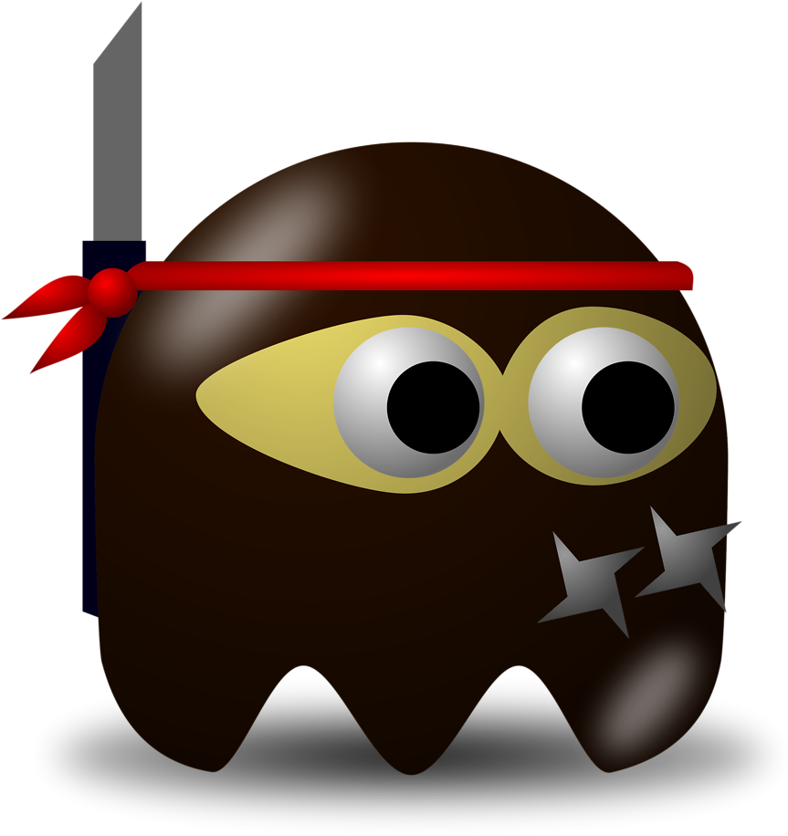 Download Ninja Vs The Husband - Ninja Gamer Oval Ornament - Full Size ...