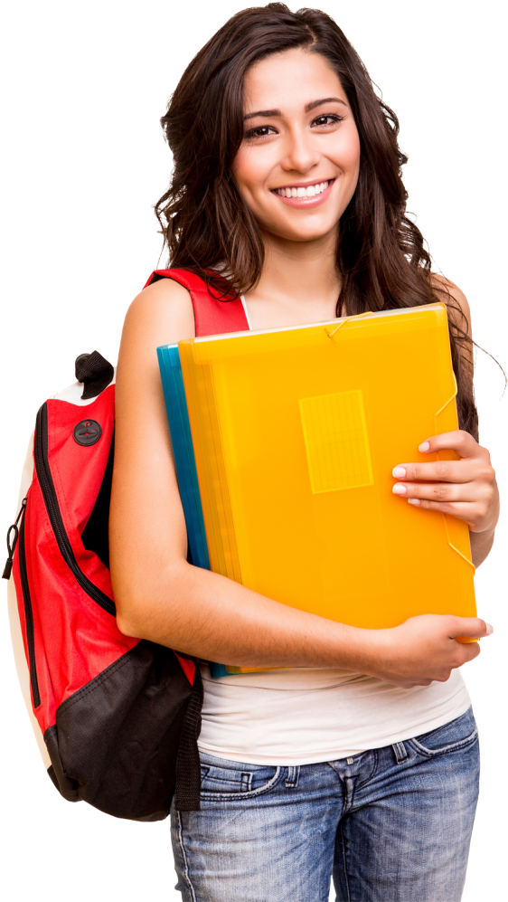 Download Transparent Female Student Png Image - Student Images Png - PNGkit