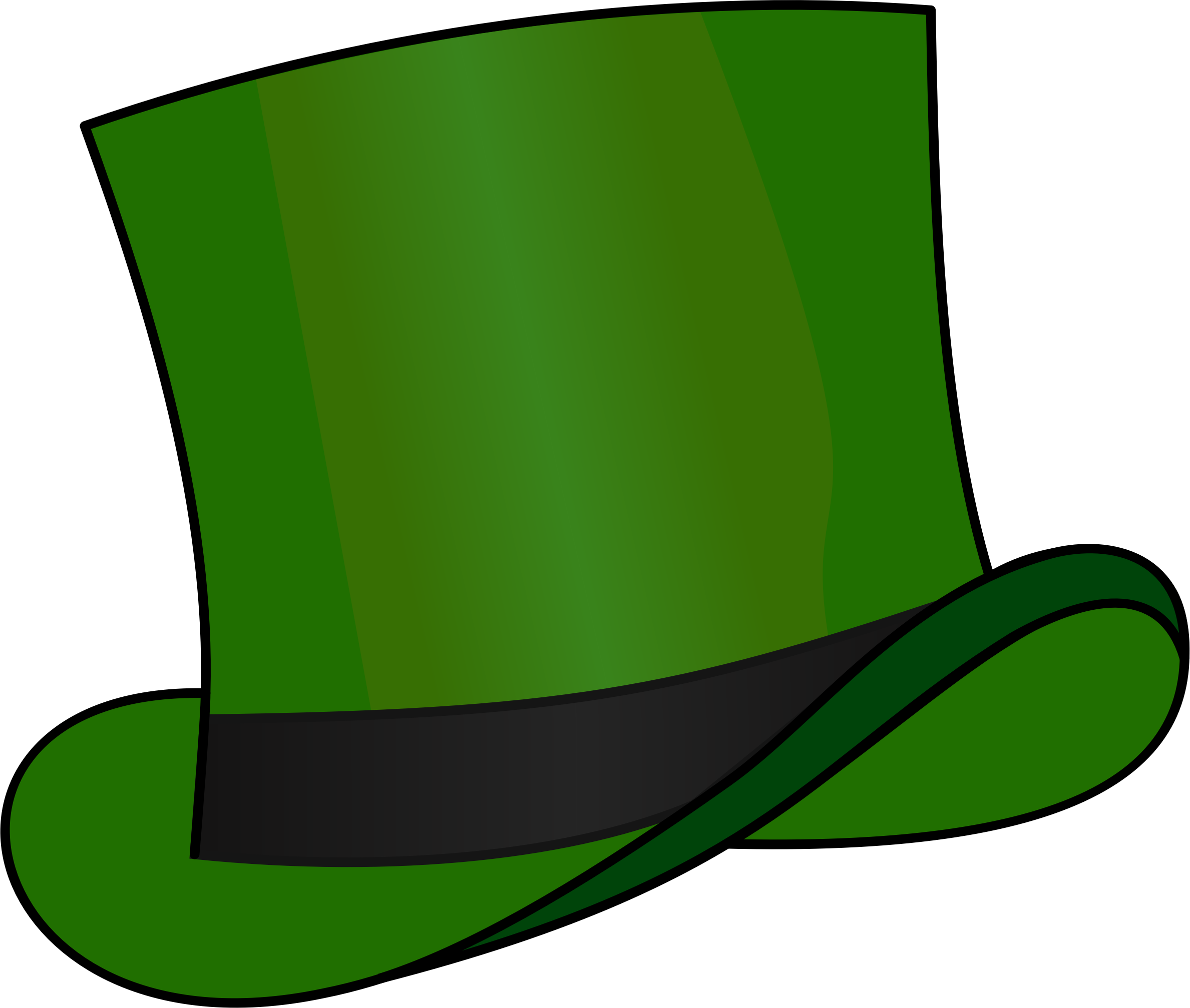 Download This Free Icons Png Design Of Top Hat Green - Full Size PNG ...
