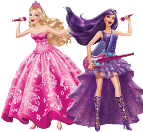 Download Princesa Barbie Png - Barbie Princess And The Popstar Png ...