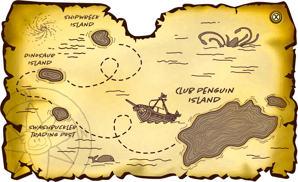 Download Rockhopper'squest Map - Rockhopper's Quest Map - Full Size PNG ...