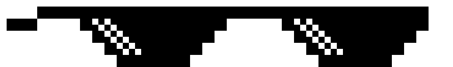 Download Mlg Glasses - Mlg Glasses Transparent - Full Size PNG Image ...