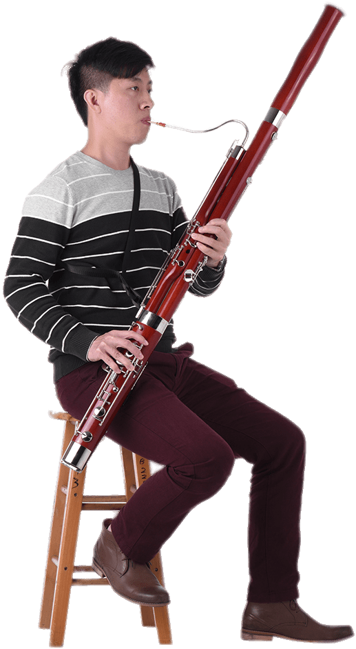 Download Musician Playing The Bassoon - Person Playing Bassoon - Full ...