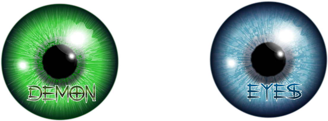 Download Demoneyes2 - Full Color Huge Eye Full Color Decal, Big Eye ...