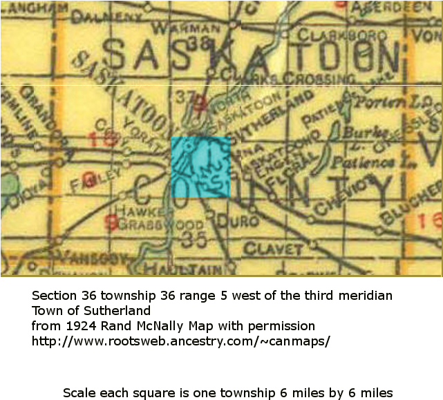 Download Town Of Sutherland Section 36 Township 36 Range 5 West ...