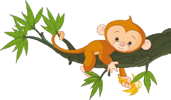 Download Cute Funny Cartoon Baby Monkey Clip Art Images - Clipart Of ...