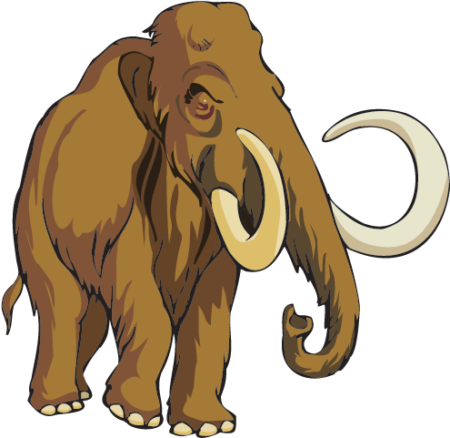 Download Mammoth Vector Clip Royalty Free Download - Woolly Mammoth ...