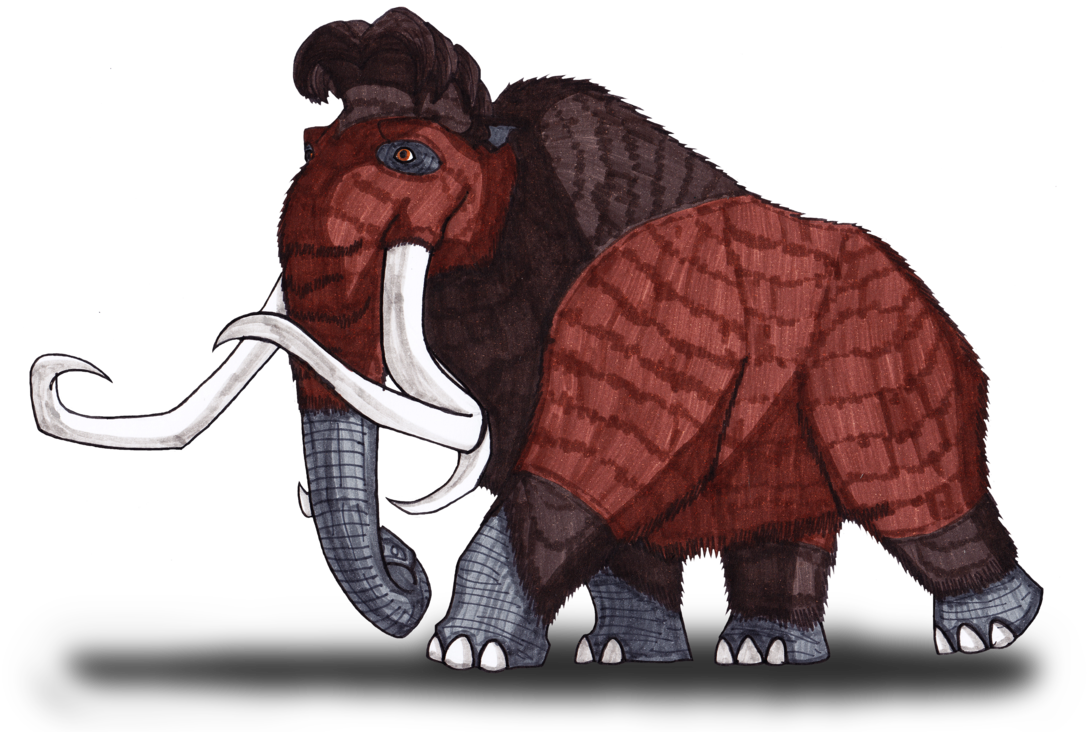 Manny The Mammoth Clipart Heart