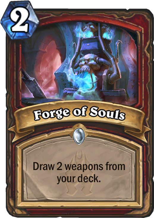 Download Forge Of Souls Card - Curse Of Weakness Hearthstone - Full ...