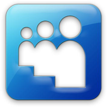 Download Transparent Social Media Logo With Three People - PNGkit
