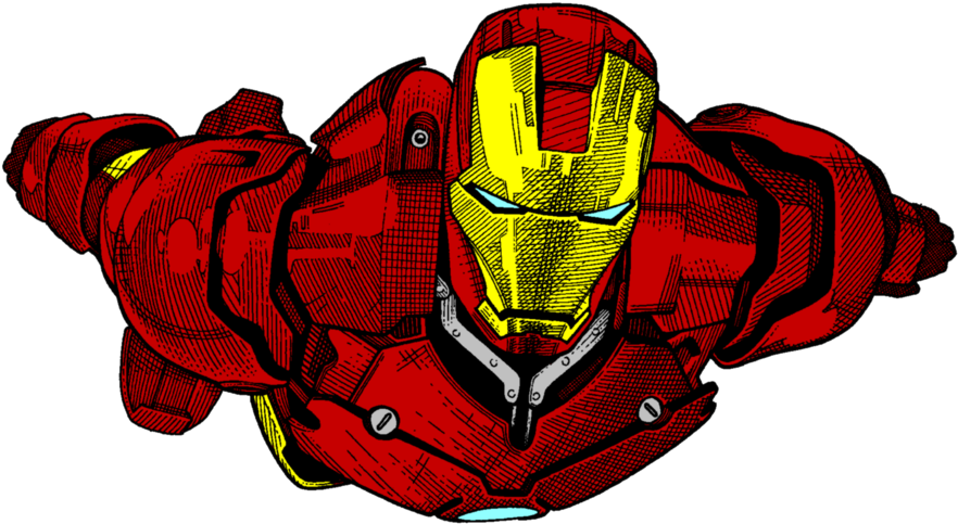 Download Svg Transparent Iron Man Drawing Color Art Sketch - Color ...
