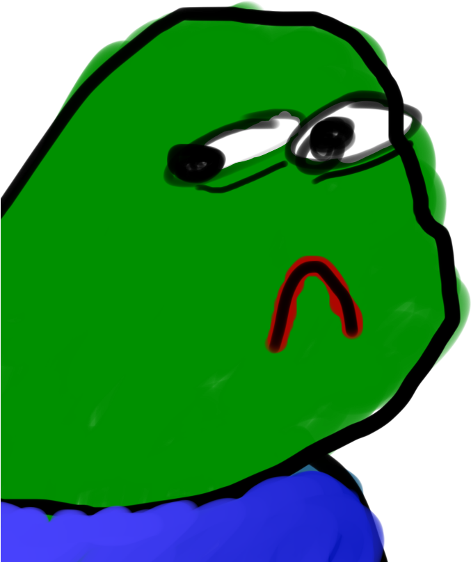Download Sad Frog - Full Size PNG Image - PNGkit