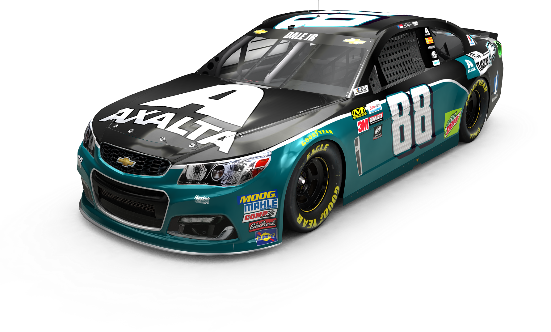 Download Take A Closer Look Below - Dale Jr Eagles Paint Scheme - Full ...