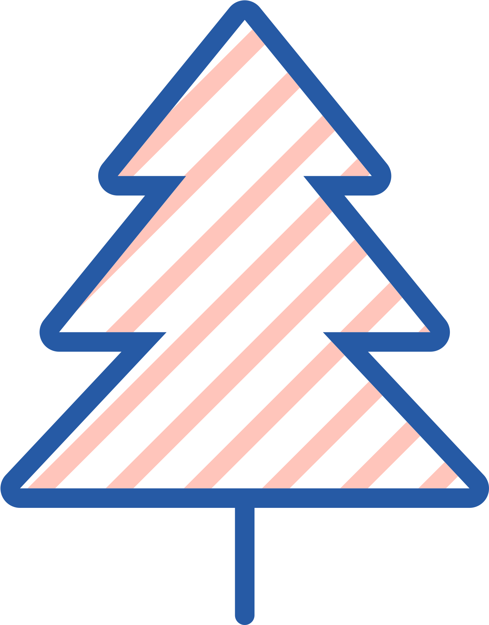 Download Open - Tree Evergreen Outline - Full Size PNG Image - PNGkit