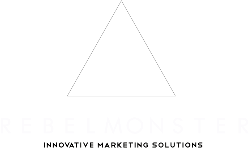Download Rebel Monster Logo Extended White - Triangle - Full Size PNG ...