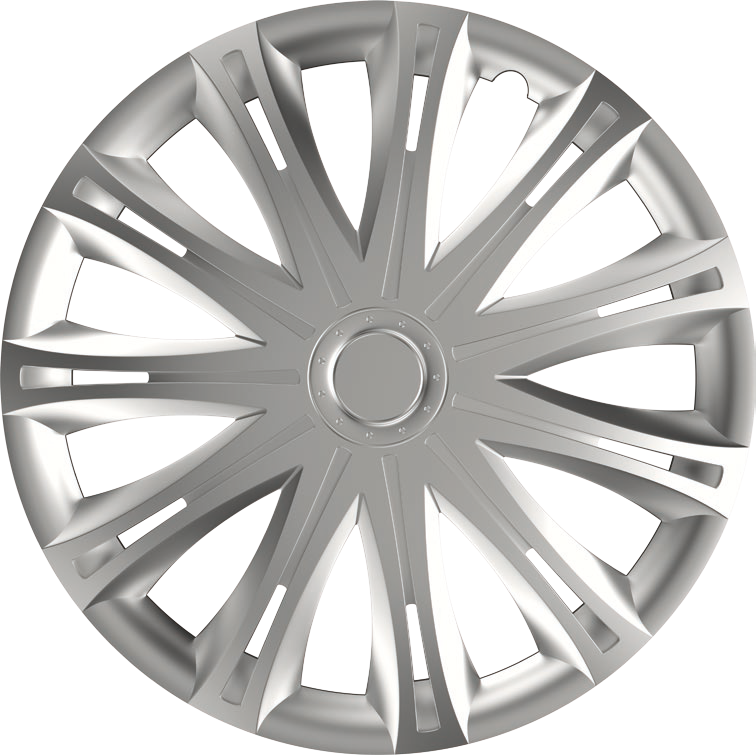 Download Classic Line - Versaco Spark Silver 16 4pcs Hub Cap - Full Size PNG Image - PNGkit