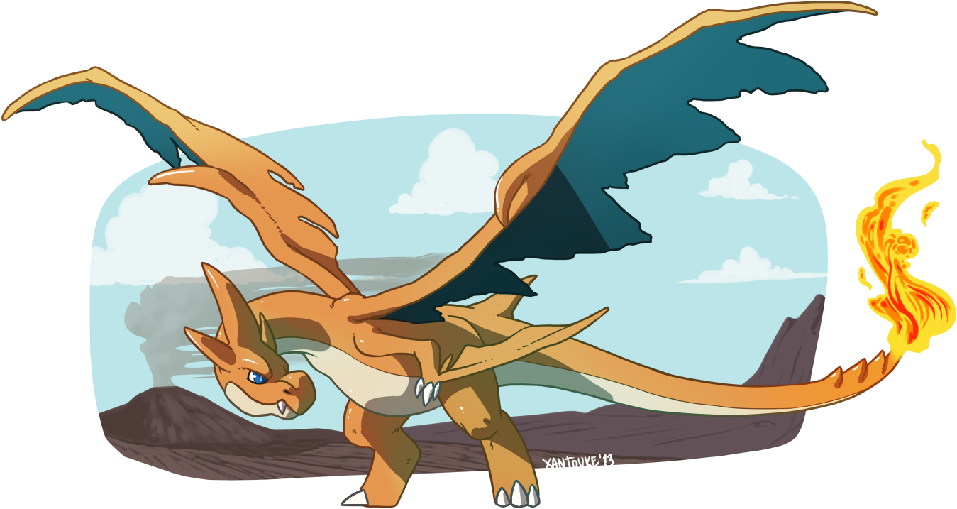 Download Mega Charizard Y Weasyl - Dragon - Full Size PNG Image - PNGkit