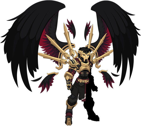 Download Seraphic Paladin Order T-shirt - Seraphic Paladin Bladed Wings ...