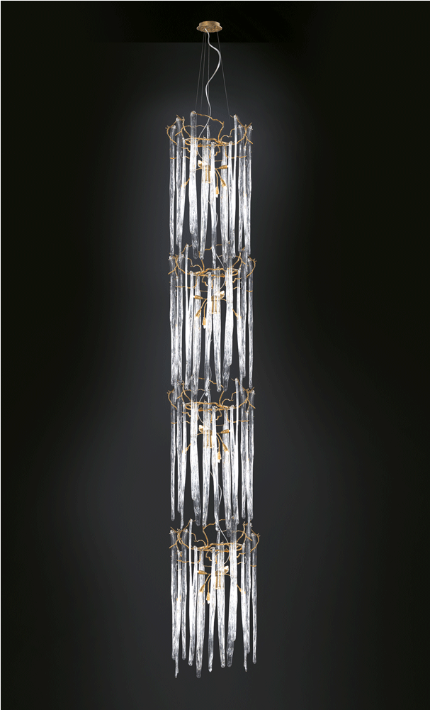 Download Waterfall Chandelier Cylindrical - Serip Waterfall - Full Size ...