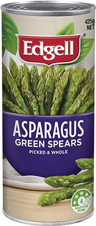 Download Asparagus Green Spears - Edgell Baby Peas 420g - Full Size PNG ...