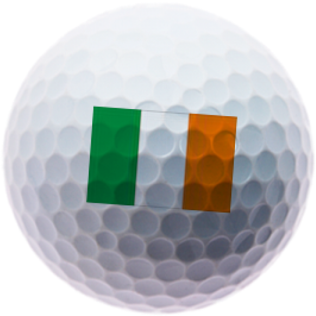 Download Irish Flag Printed Golf Balls - Happy Birthday Golfing Sister ...
