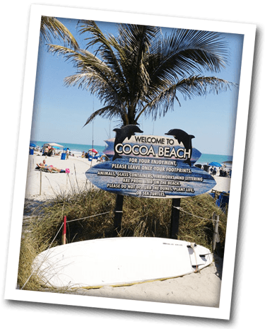 Download Welcome To Cocoa Beach - Coco Beach Florida Signs - Full Size ...