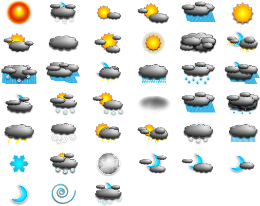 Download Search - Weather Icon Pack Png - Full Size PNG Image - PNGkit